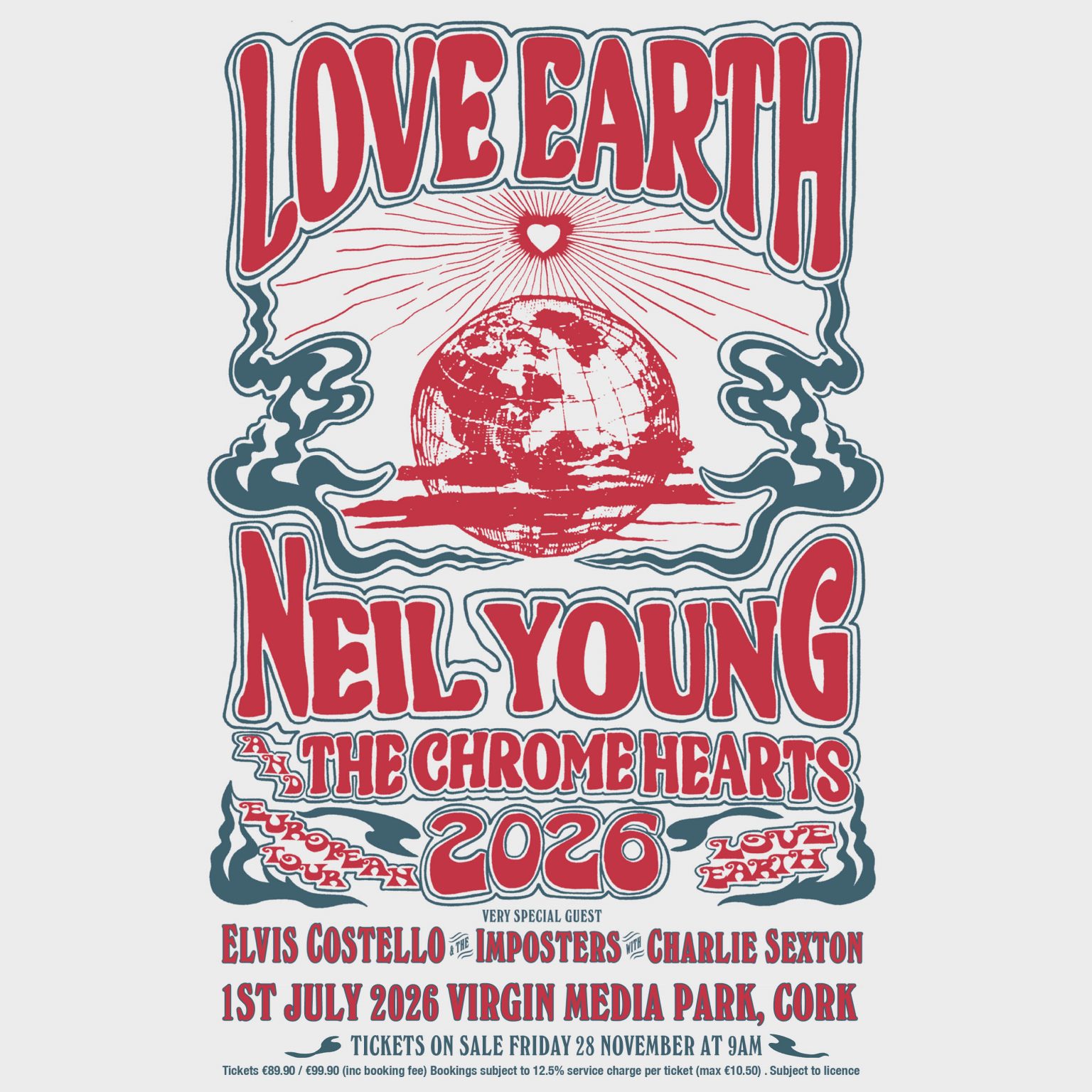 Neil Young announces Irish tour date