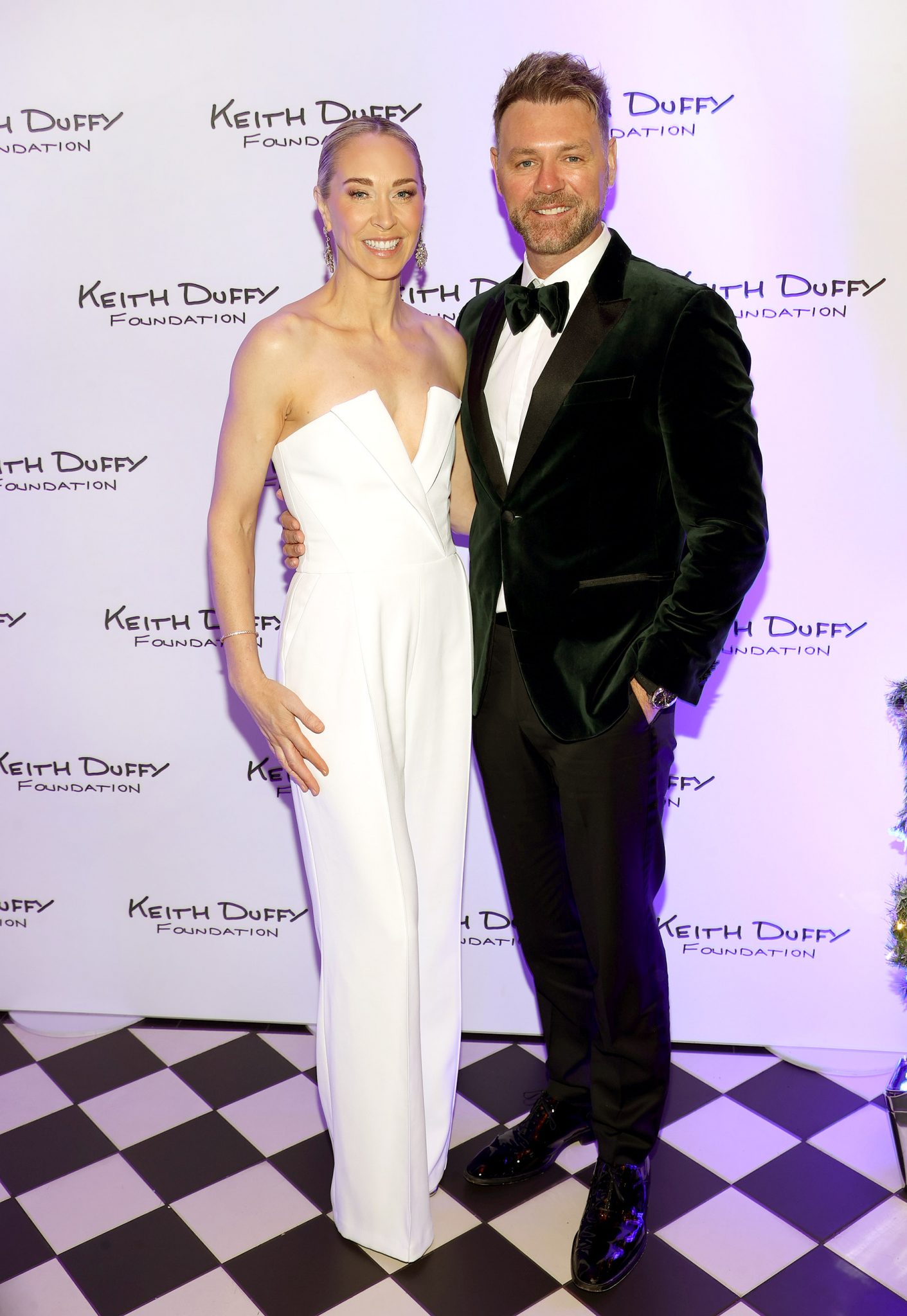 Keith Duffy joined by family for Foundation's Christmas Ball
