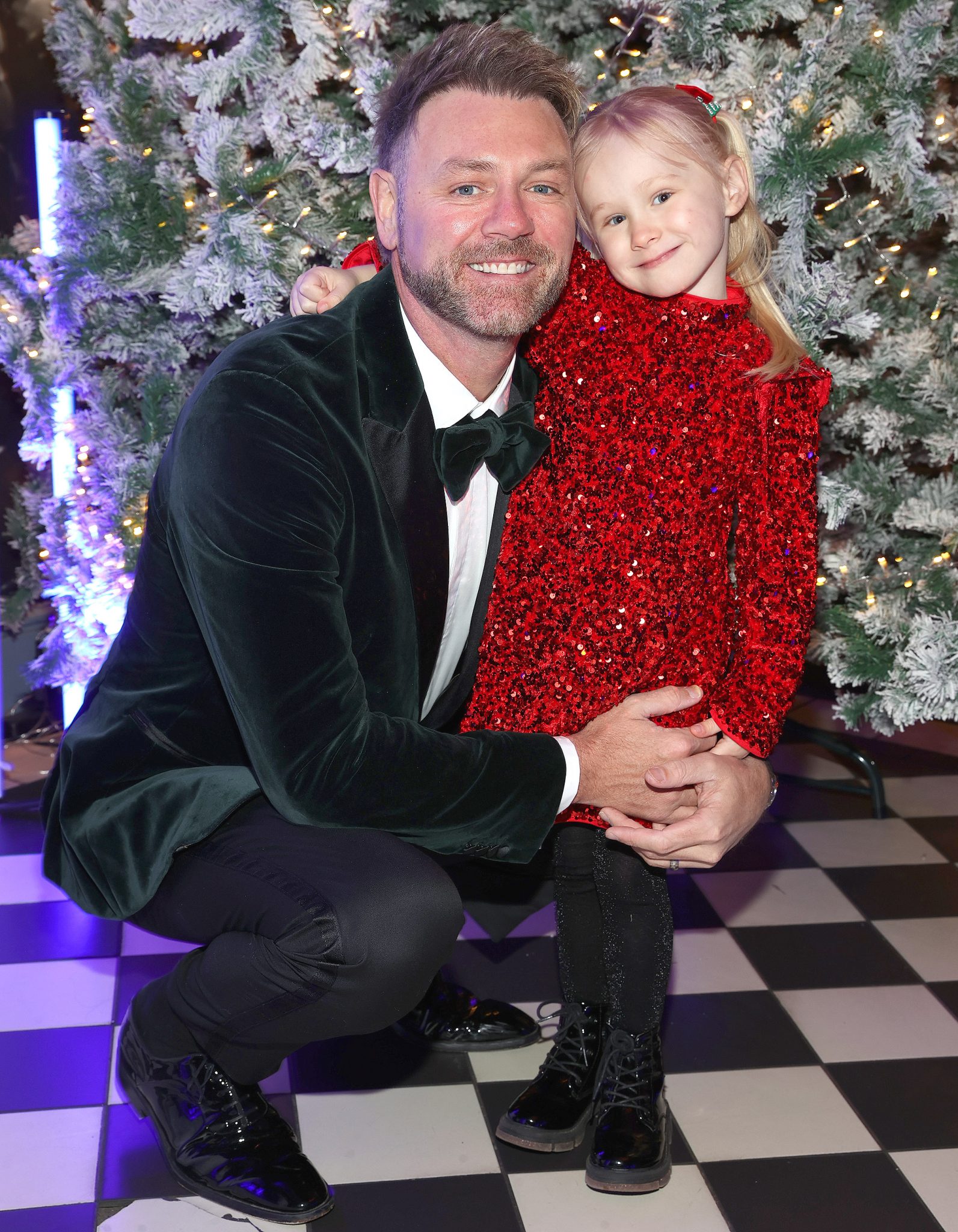 Keith Duffy joined by family for Foundation's Christmas Ball