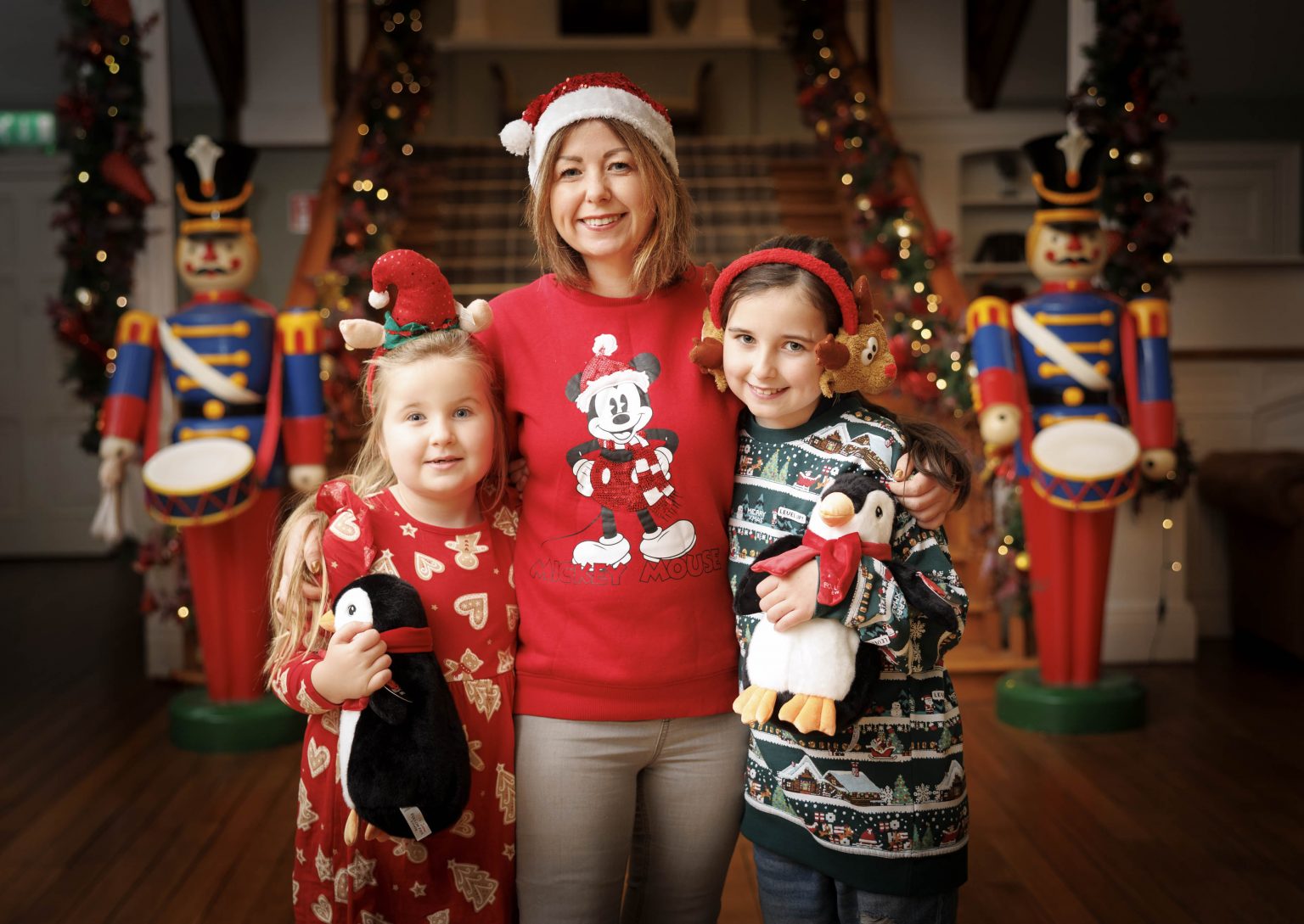 Ailbhe Garrihy enjoys Christmas day out with newborn