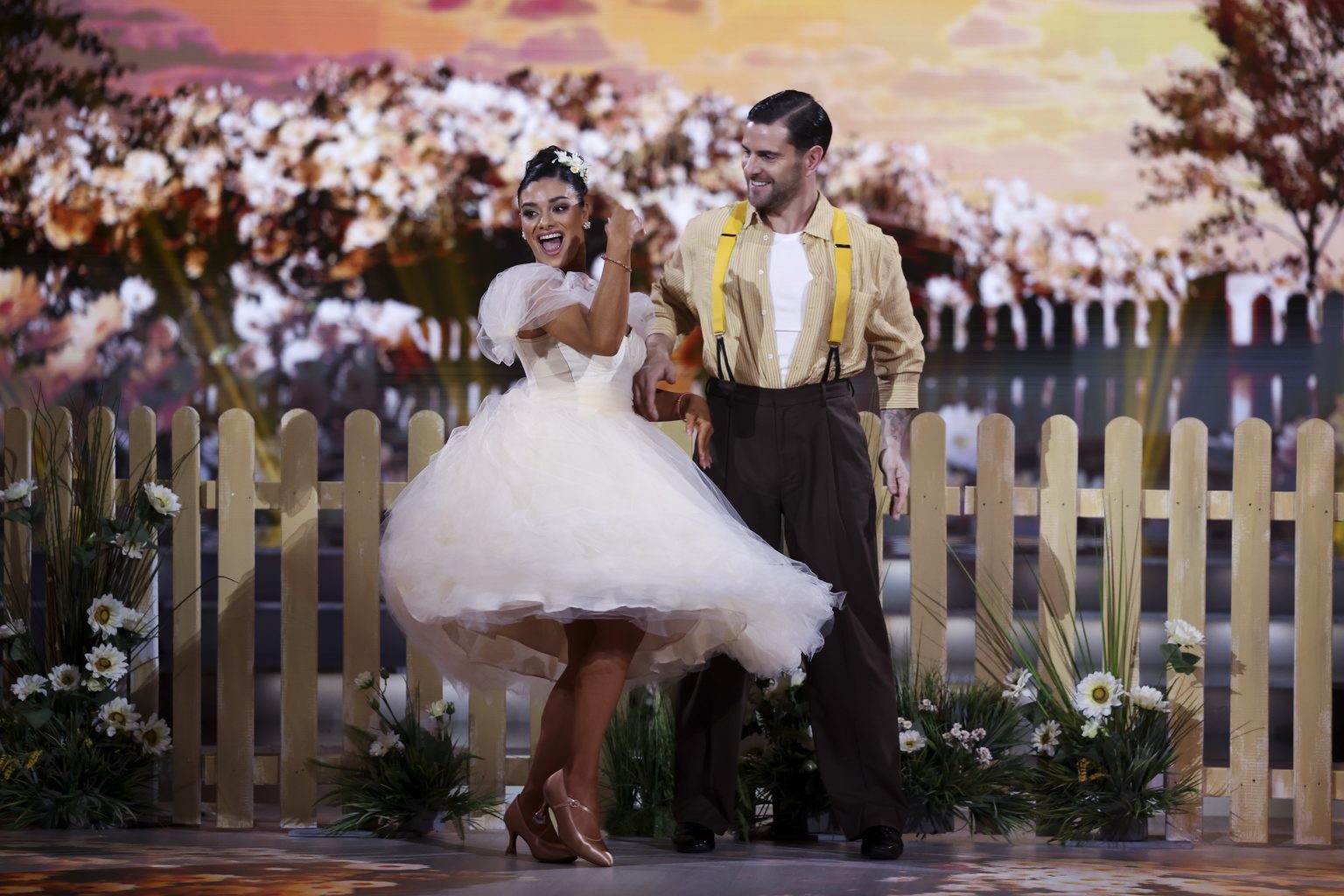 Eric Roberts and Arianna Favaro Pic: Kyran O’Brien /kobpix - VIP Magazine