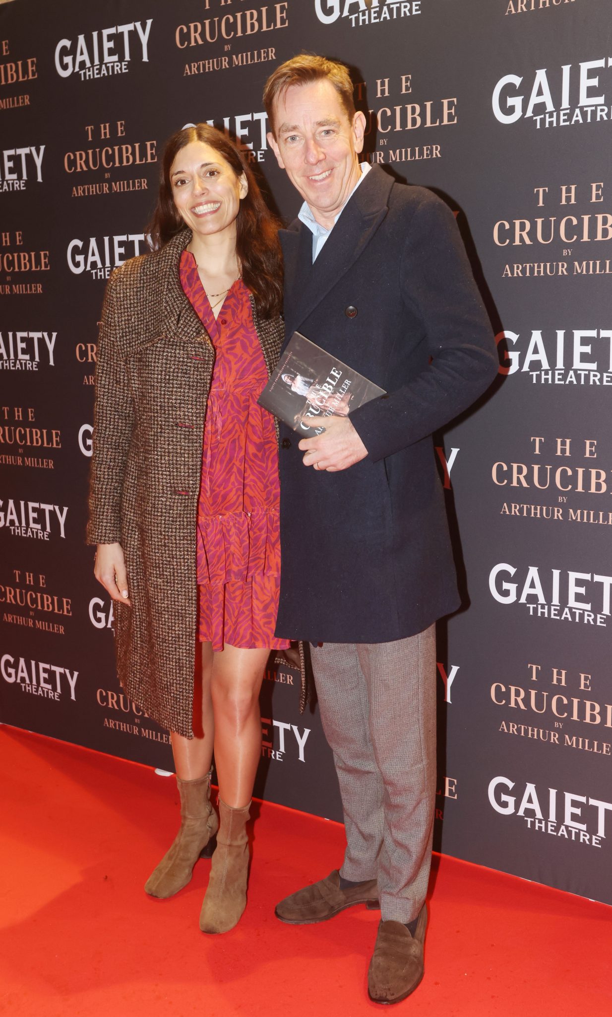 Ryan Tubridy and Clare Kamabamettu Pic: Leon Farrell/Photocall Ireland ...