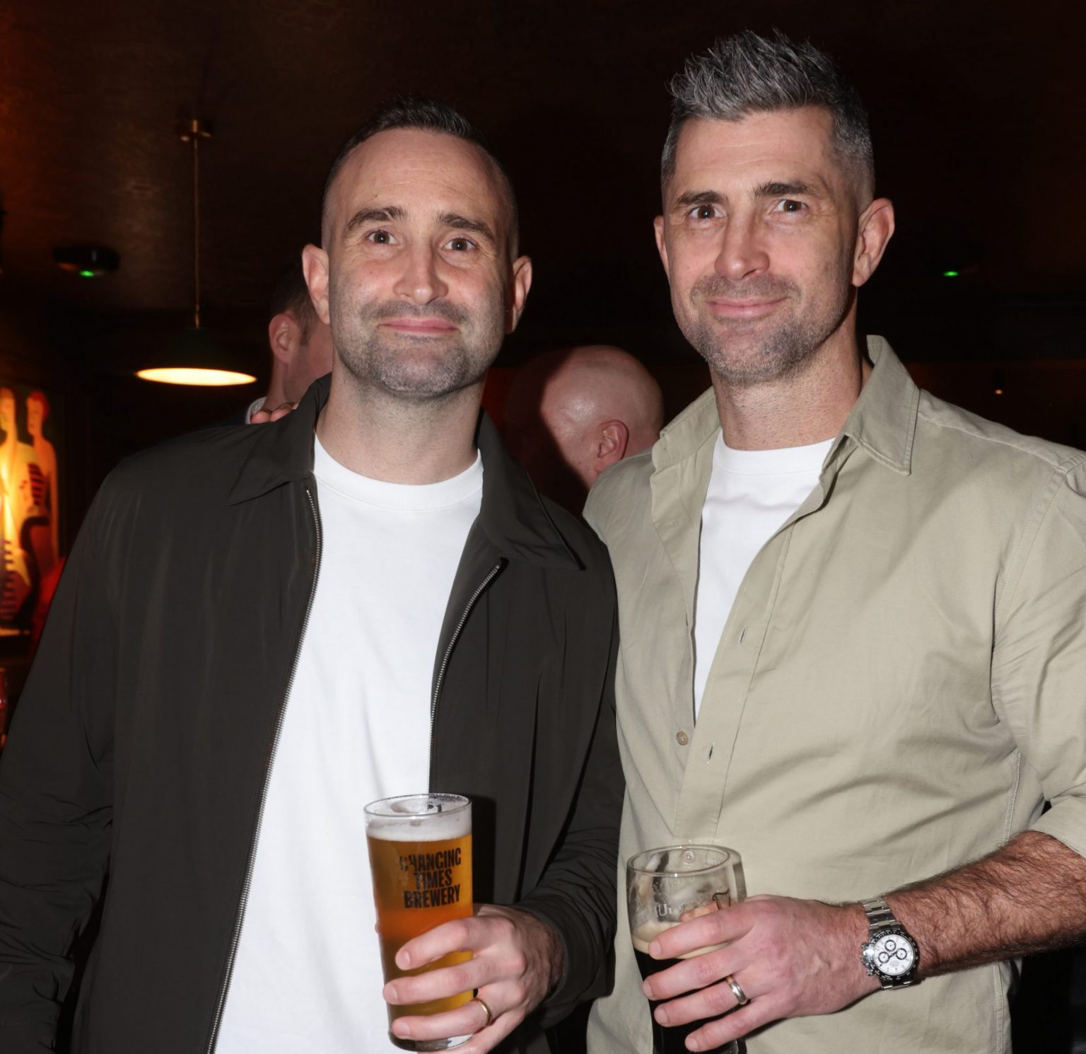 NO_REPRO_FEE_Former Rugby Players Dave and Rob Kearney Opening_of ...