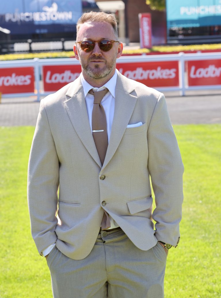 It's a fashionable display at Punchestown Racing Festival