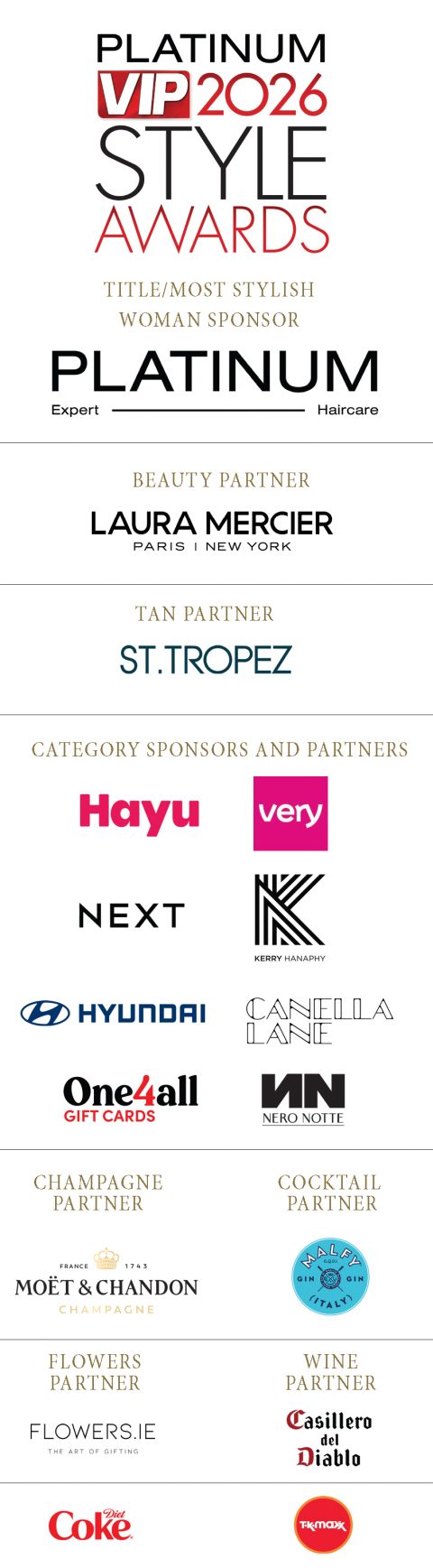 Platinum VIP Style Awards 2026: When is voting closing? - VIP Magazine