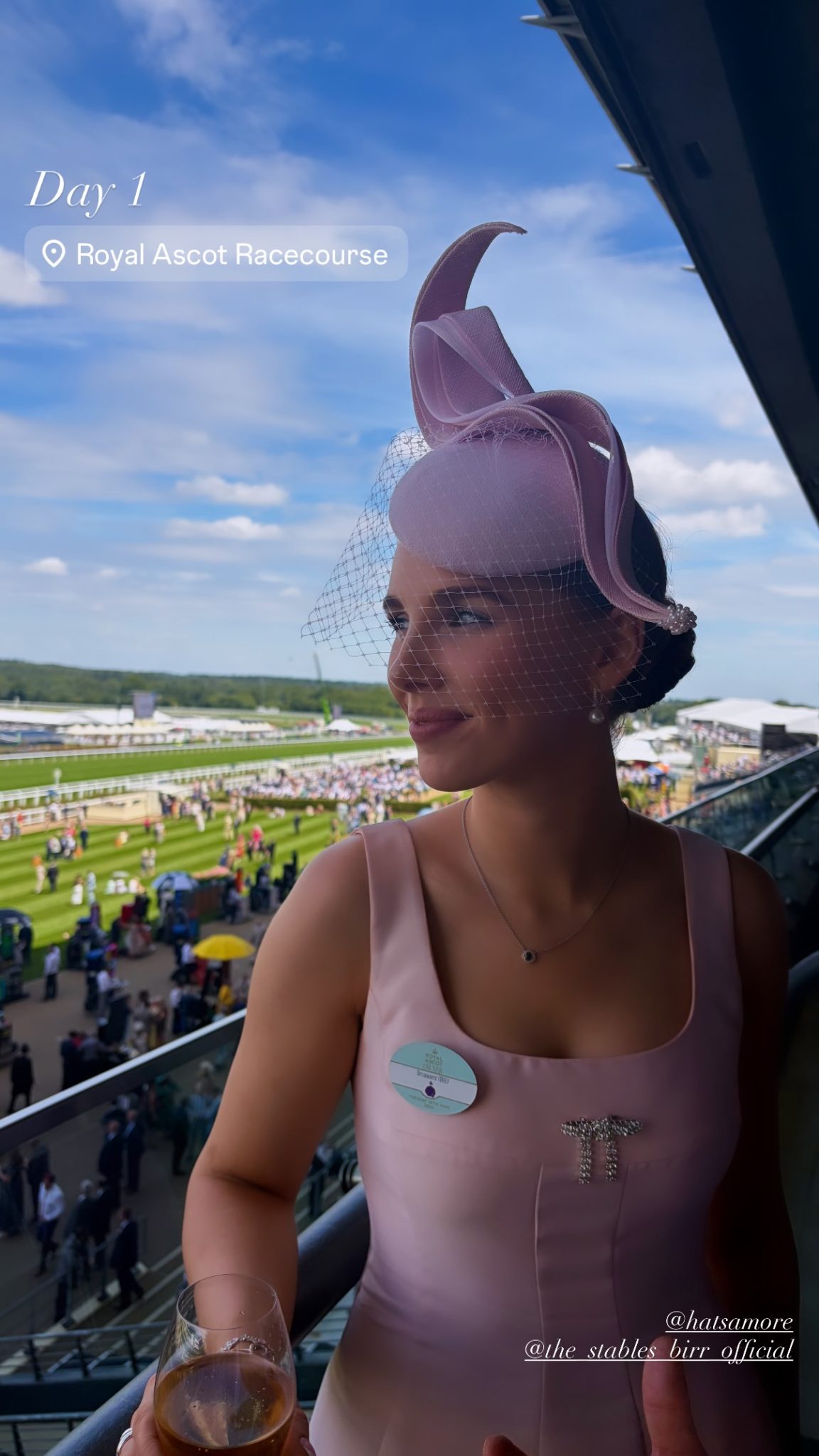Ali Keating enjoys Royal Ascot with new beau