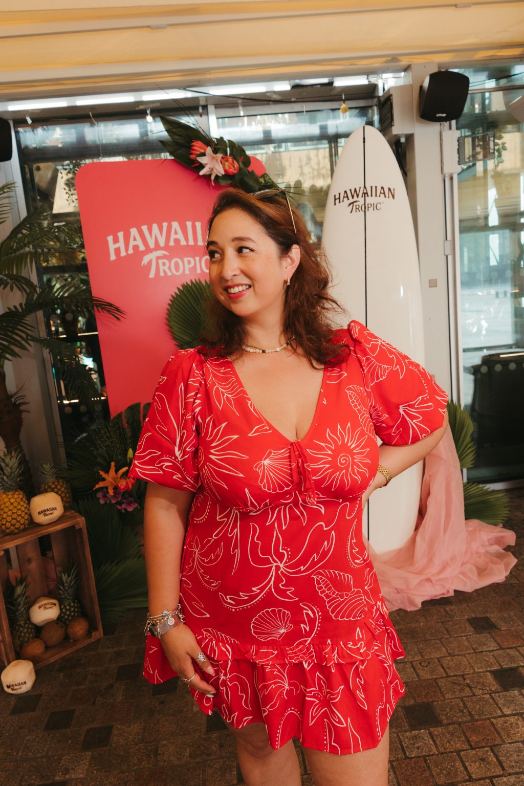 Nirina Plunkett pictured at Hawaiian Tropic's Beach House Summer Party ...